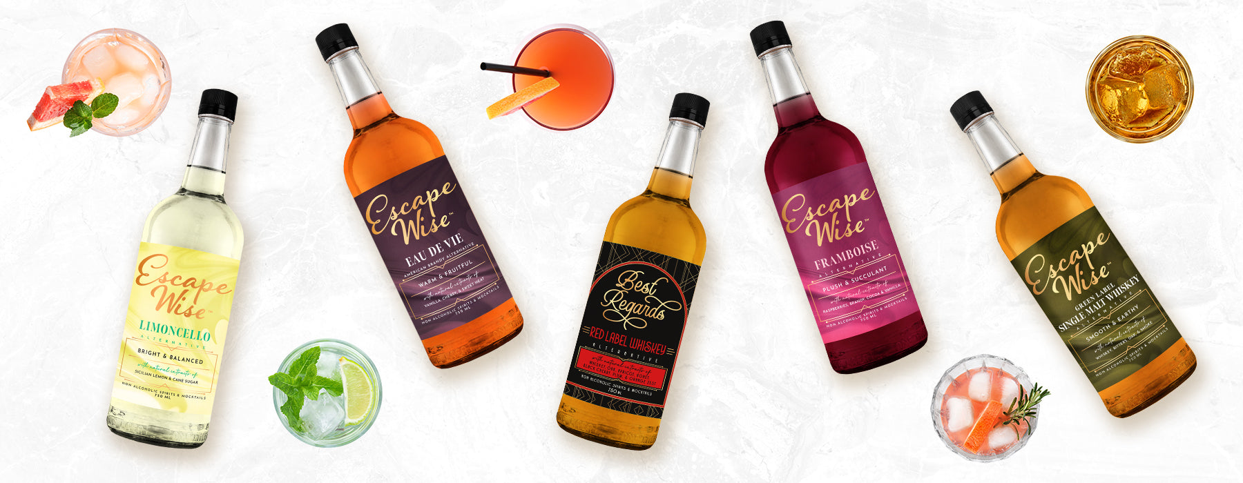 Enjoy Mocktails | Non-Alcoholic Spirits and Alcohol Free Cocktails