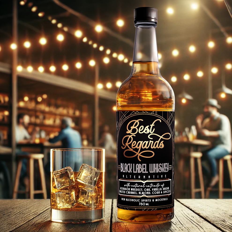 Black Label Non-Alcoholic Whiskey – Enjoy Mocktails